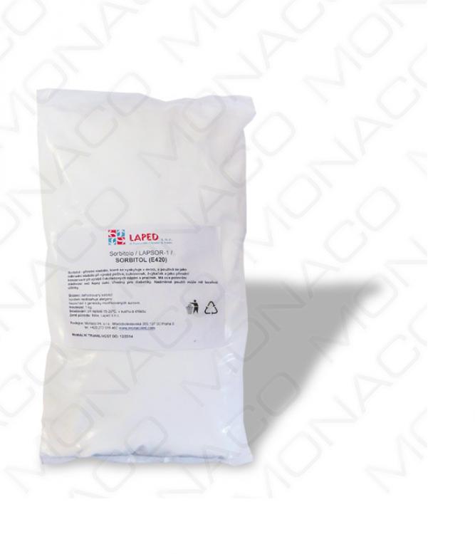 Sorbitol (E420) 1 kg/sáček | Monaco Int. s.r.o.
