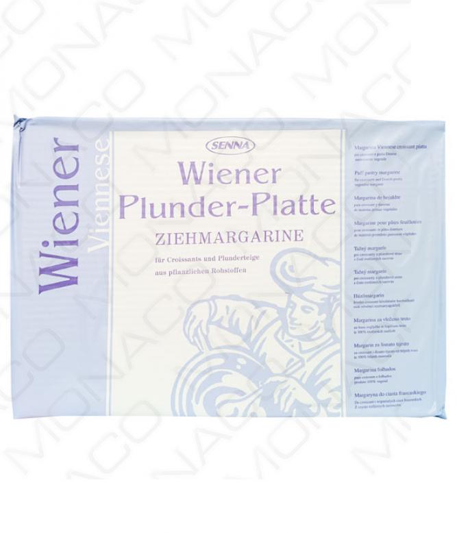 Margarín Wiener Plunderplatte tažný (na croissanty) 5x2 kg pláty/karton ...